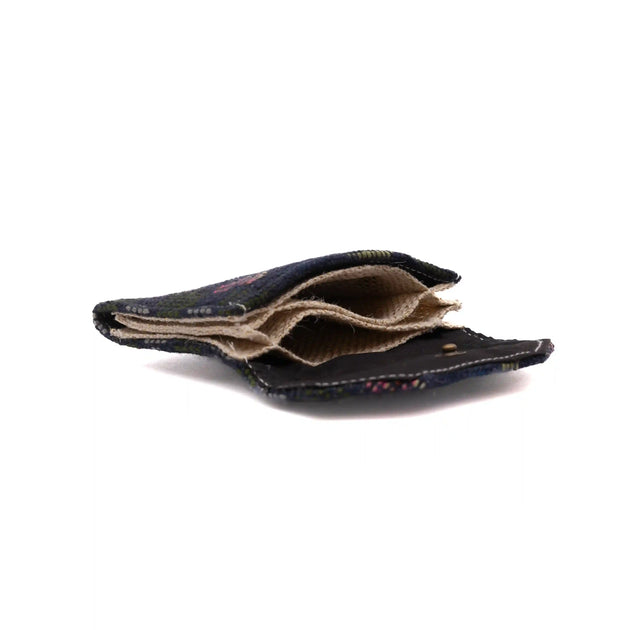 Blue fabric card holder – GoneCase